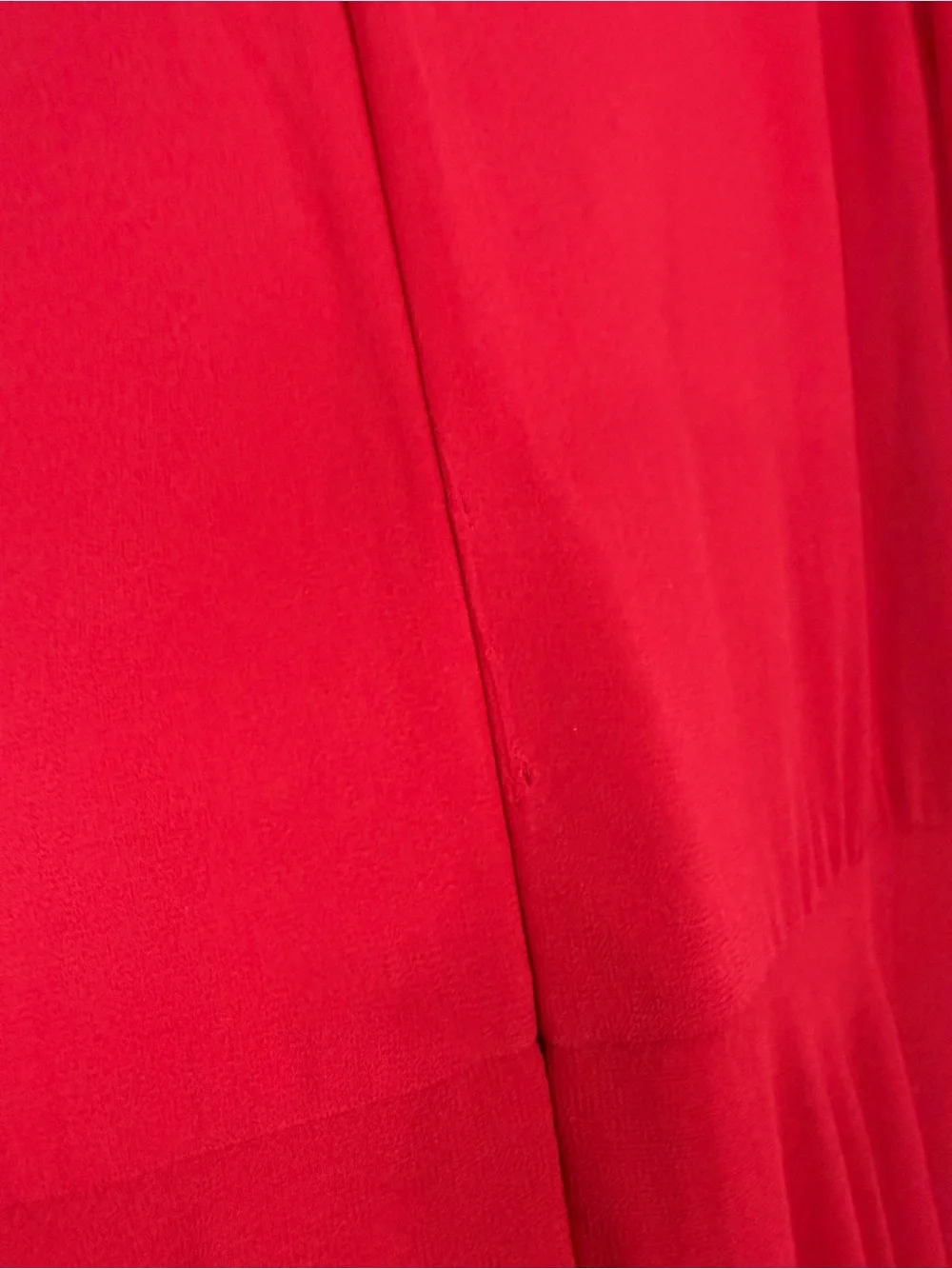 Mac Duggal | Dresses | Mac Duggal Red Split Long Sleeve Chiffon Gown ...